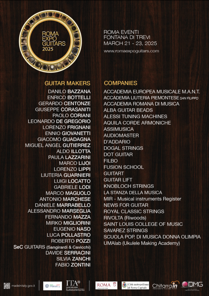 Espositori 2025 - Roma Expo Guitars